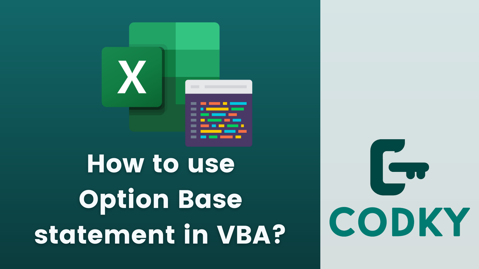 How To Use Option Base Statement In Vba Codky