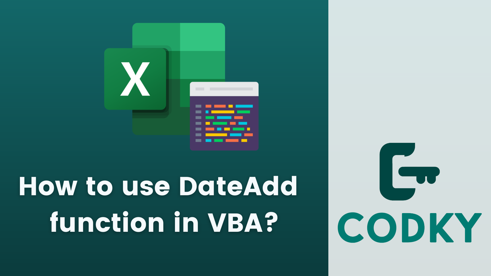 How to use DateAdd function in VBA? - Codky How to use DateAdd function in VBA? - Codky