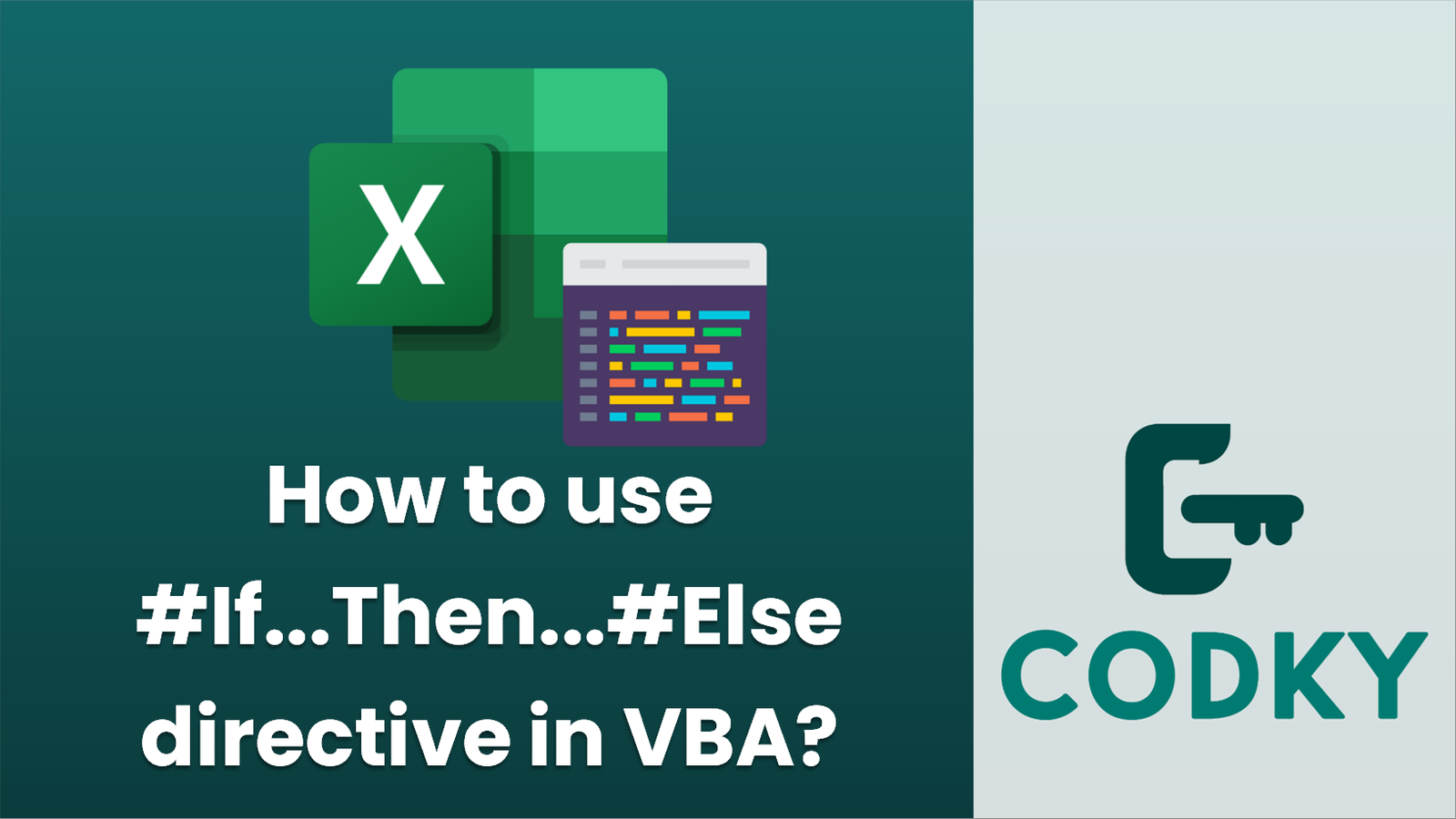 How To Use Ifthenelse Directive In Vba Codky