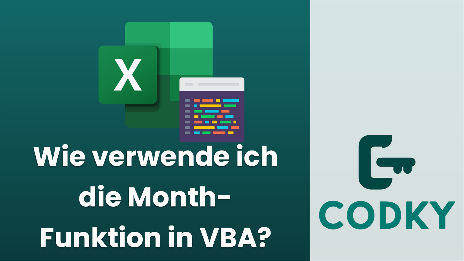 Wie verwende ich die Month-Funktion in VBA? - Codky