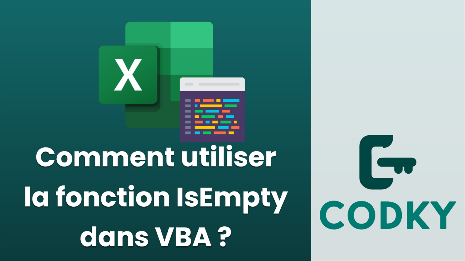 Comment utiliser la fonction IsEmpty dans VBA ? - Codky