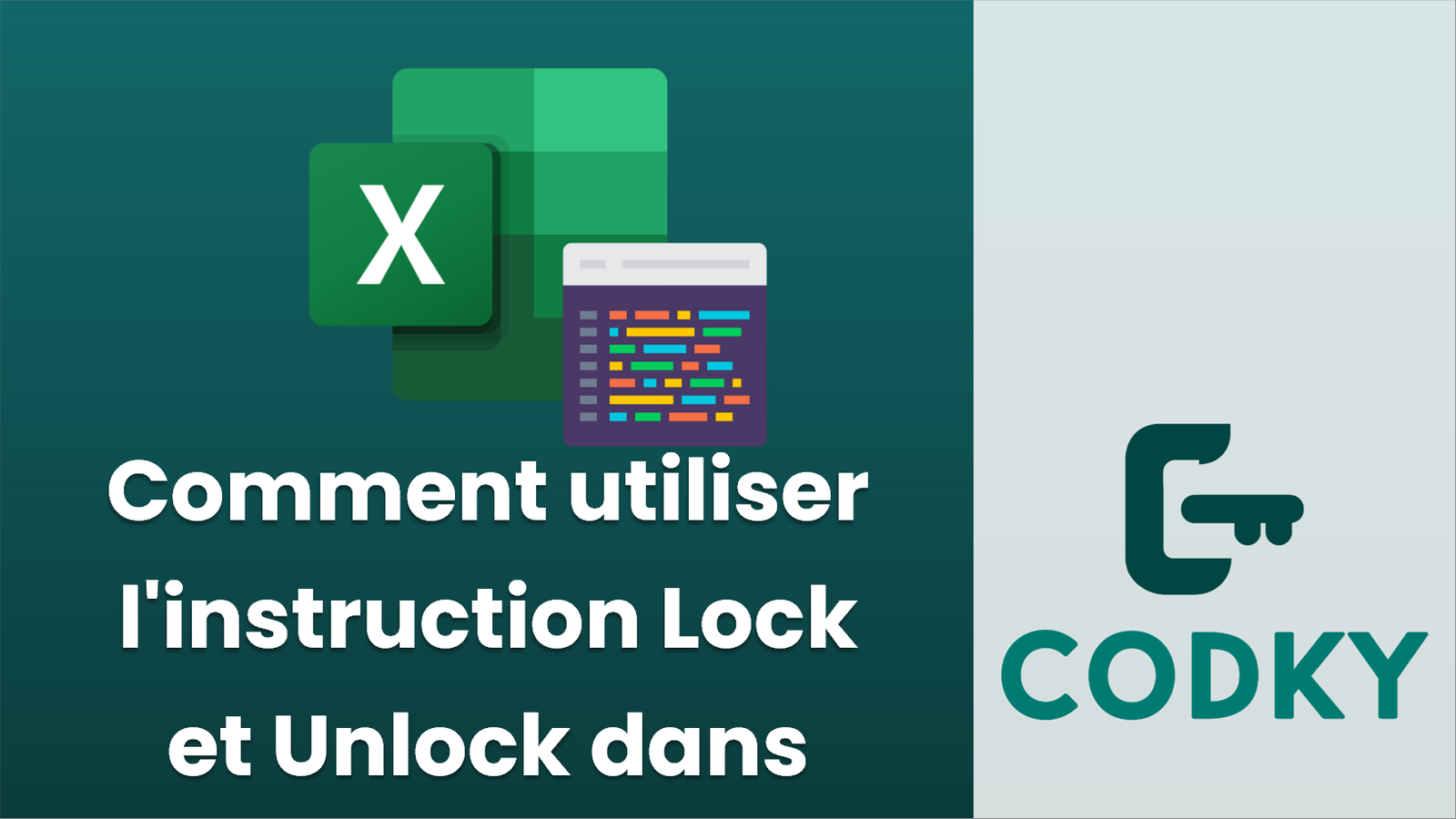 Comment utiliser l’instruction Lock et Unlock dans - Codky