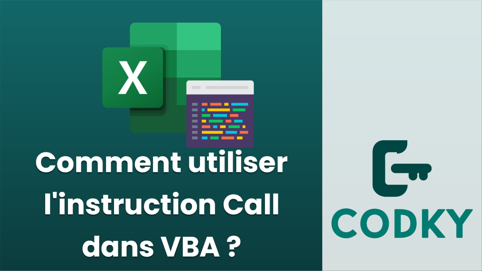 Comment utiliser l’instruction Call dans VBA ? - Codky