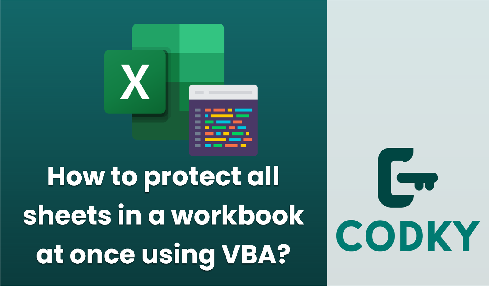 How To Protect All Sheets In A Workbook At Once Using Vba Codky