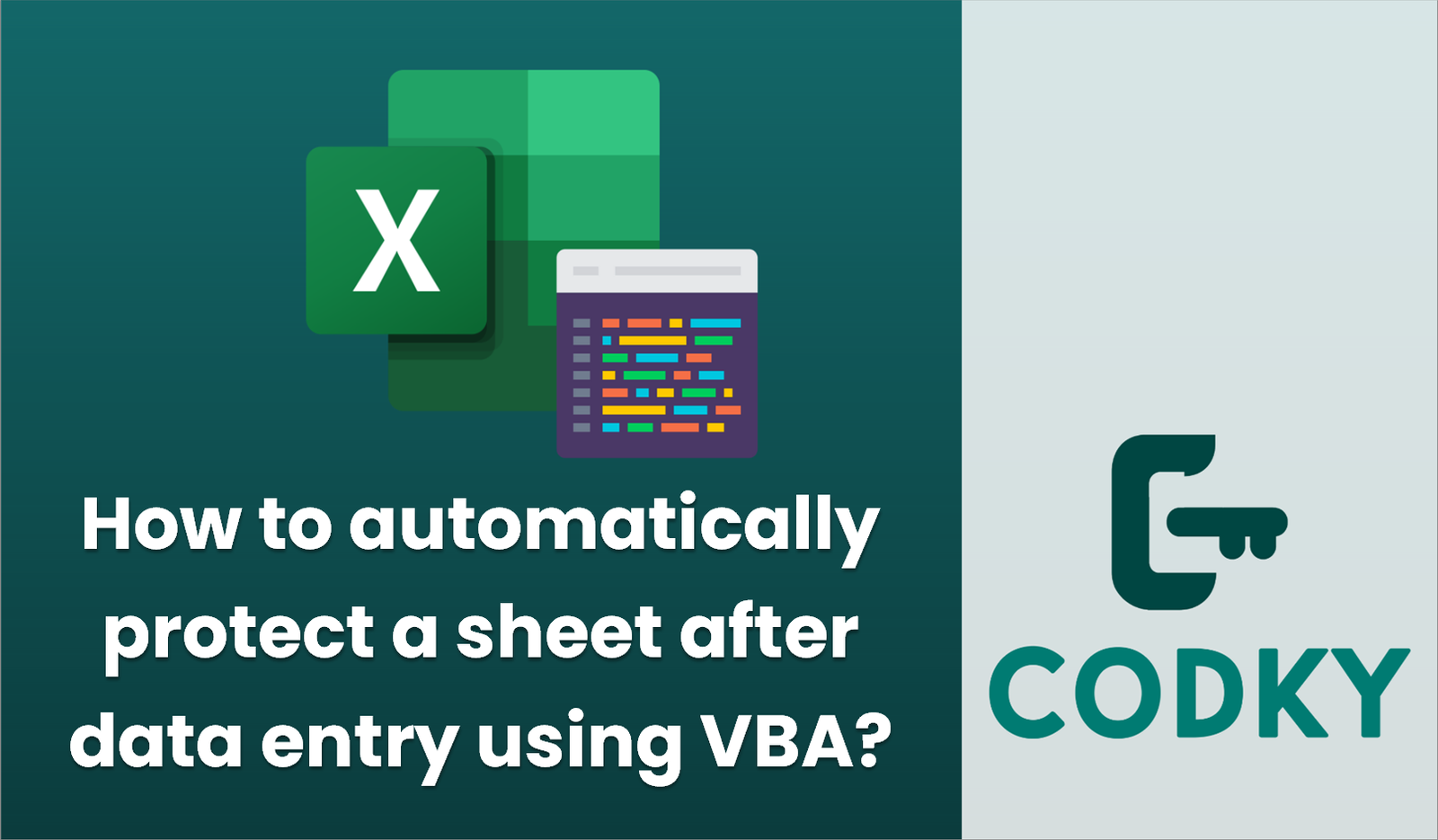 How To Automatically Protect A Sheet After Data Entry Using Vba Codky