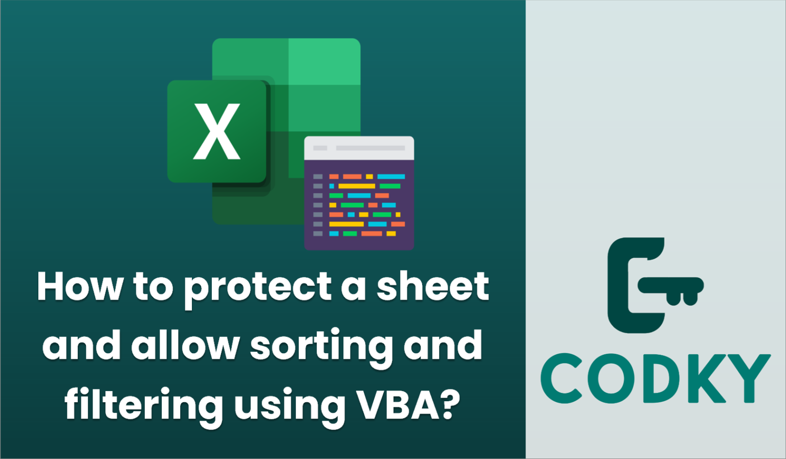 How To Protect A Sheet And Allow Sorting And Filtering Using Vba Codky 5031