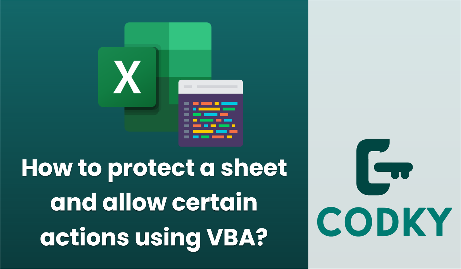 How To Protect A Sheet And Allow Certain Actions Using Vba Codky 0338